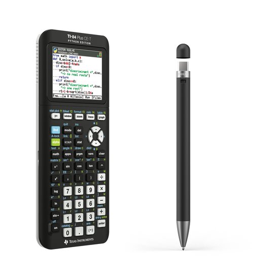 Startpakket TI-84 Plus CE Python Edition Rekenmachine + Philips DVT1600 Audiorecorder pen | bol