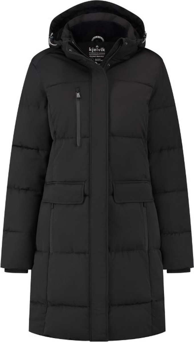 Kjelvik dames winterjas - dames padded / gewatteerde winterjas - Sofia ...