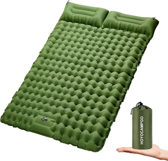 Isolatiemat voor 2 personen, ultralicht, met waterdicht matras, extra ...