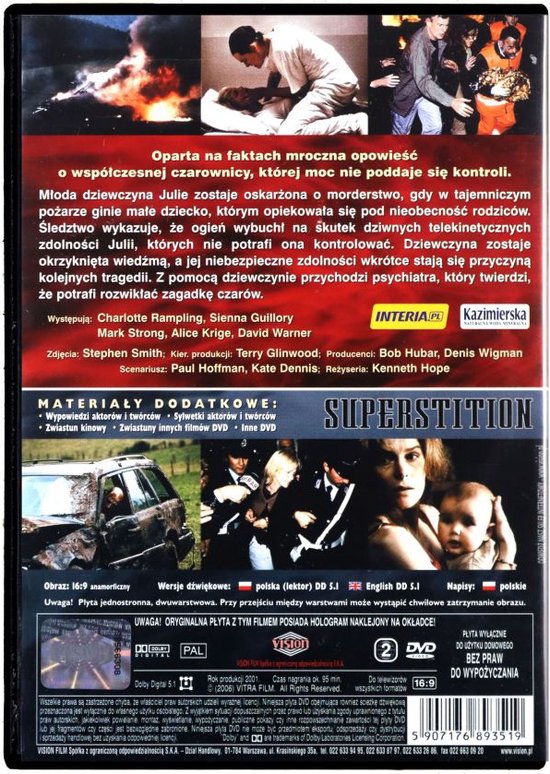 Superstition [DVD] (Dvd), Sienna Guillory | Dvd's | bol
