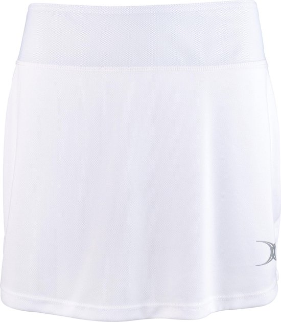 Gilbert Netball Eclipse Skort - W 12 - Wit | bol