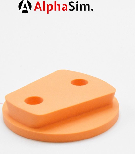 Simucube Quick-Release Wheel Mount for Sim Rig - Orange | bol