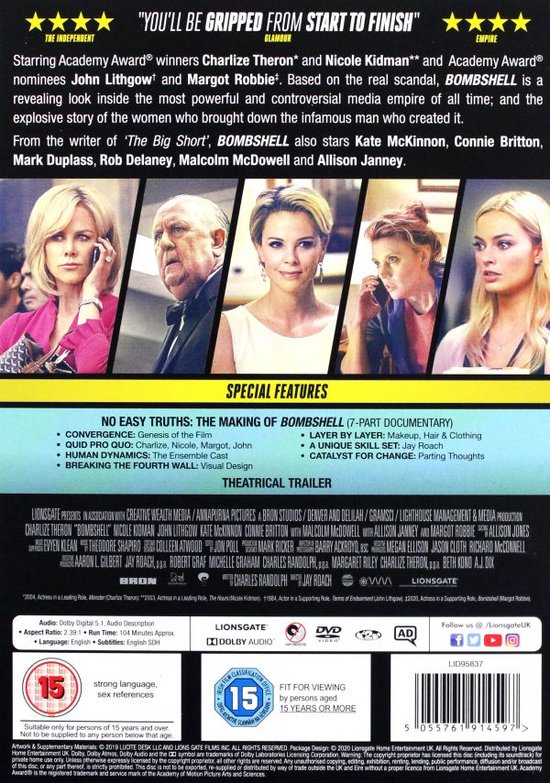 Bombshell (Dvd), Margot Robbie | Dvd's | bol