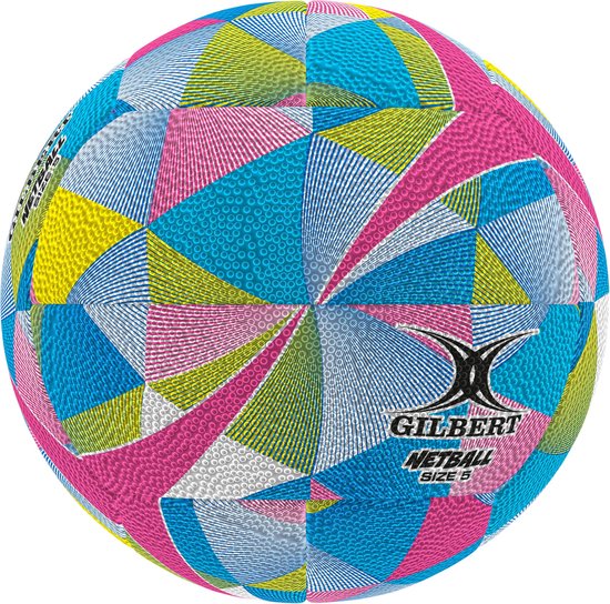 Gilbert Netball Twist Ball - Size 5 - Multi Colourood | bol