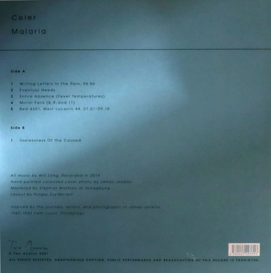 Celer: Malaria (Ivory) [Winyl], Celer | Muziek | bol