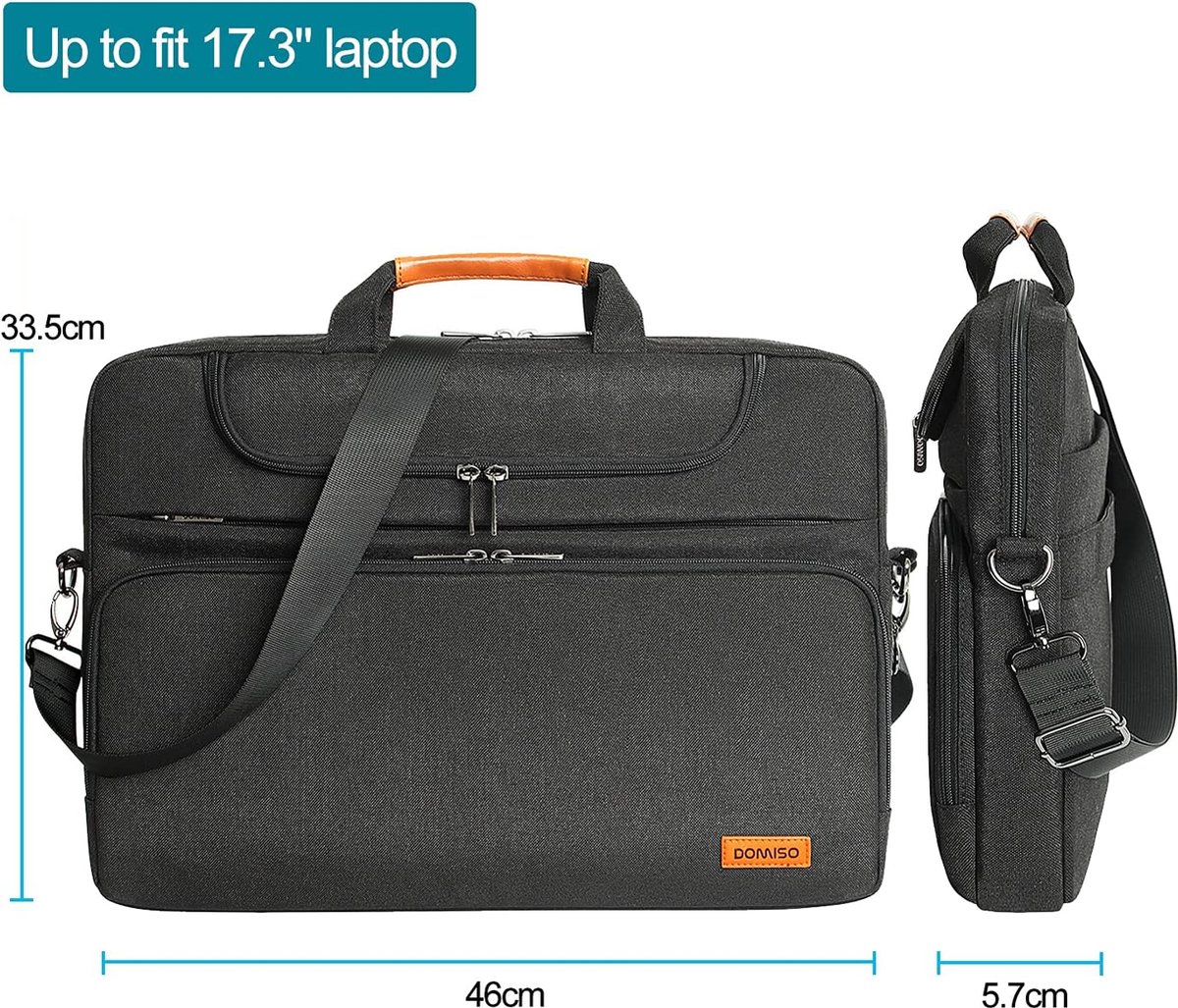 17 inch waterdichte laptoptas, aktetas, heren, schoudertas, notebooktas ...