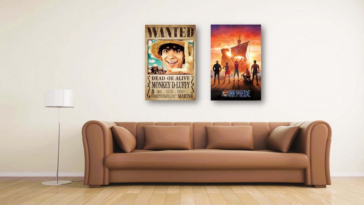 One Piece poster - Set van twee verschillende posters - Formaat 61 x 91 ...