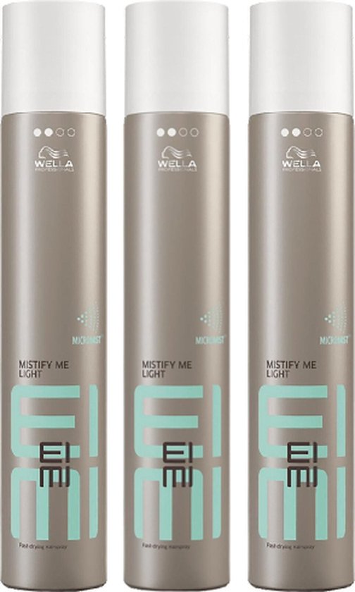 Wella Professionals - EIMI - Mistify Me Light - 3 x 500ml | bol.com