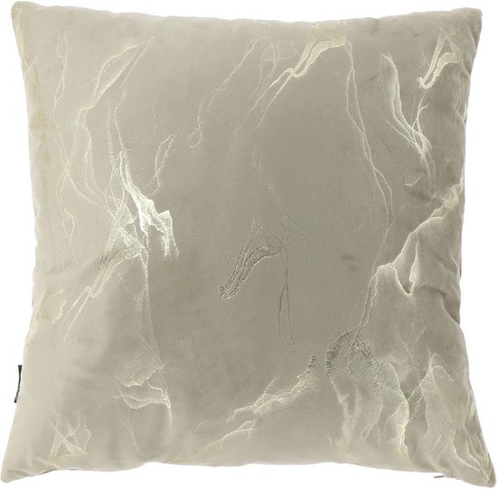 Unique Living - Kussen Glow - 45x45cm - duifwit | bol.com