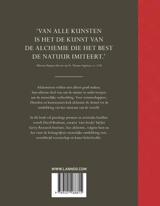 De kunst van de alchemie, David Brafman | 9789401488815 | Boeken | bol