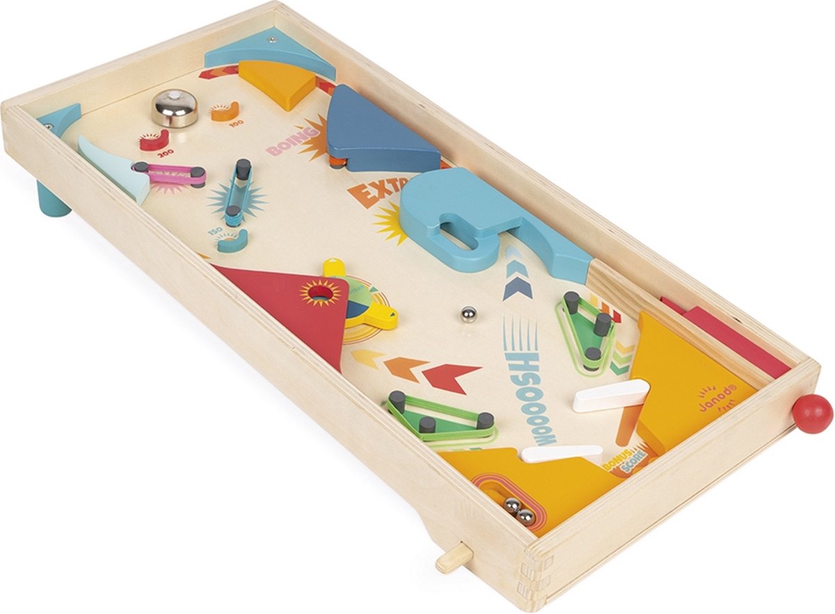 Janod houten Flipperkast | Games | bol