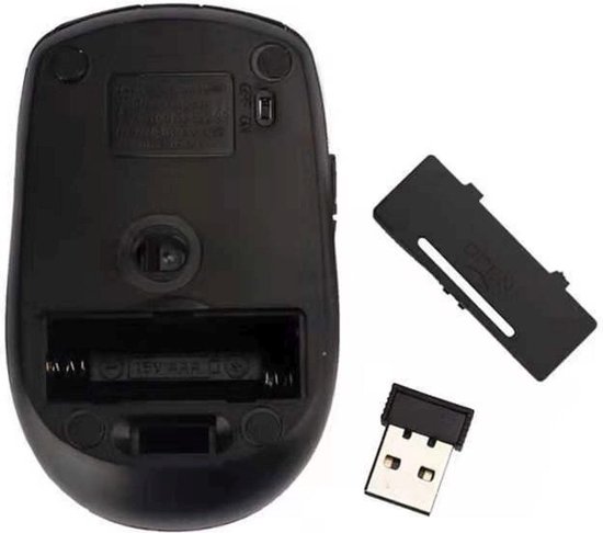 High Five Draadloze muis 2.4Ghz met nano usb ontvanger voor windows/Mac ...