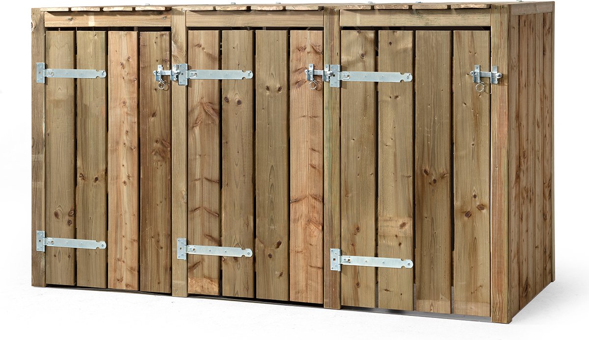 Containerombouw Andre - Kliko Ombouw Driedubbel - Containerberging ...