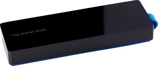HP USB-C Travel Port Replicator USB 3.0 (3.1 Gen 1) Type-C Zwart | bol