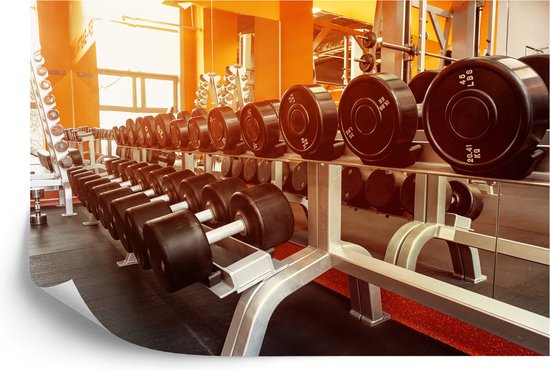 Fotobehang Halters In De Sportschool | bol