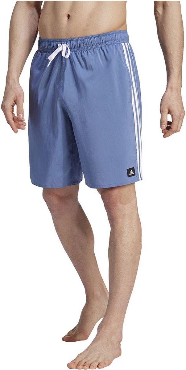 Adidas Sportswear 3 Stripes Clx Zwemshort Heren Blauw L