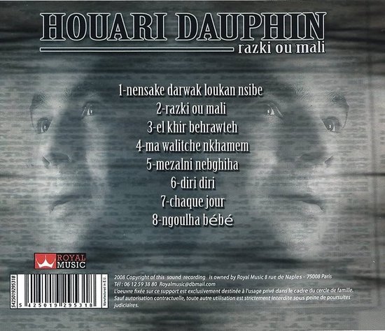 Houari Dauphin - Razki Ou Mali (CD), Houari Dauphin | Muziek | bol