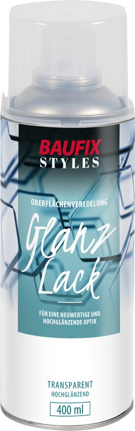 BAUFIX Spuitlak hoogglans transparant 400 ml | bol