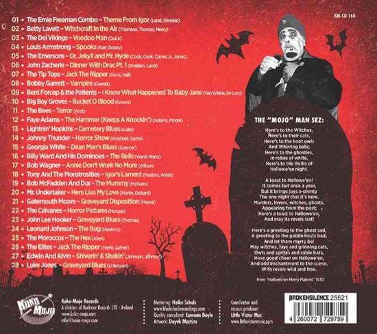 Various Artists - Horror Show: A Koko Mojo Halloween (CD), various ...