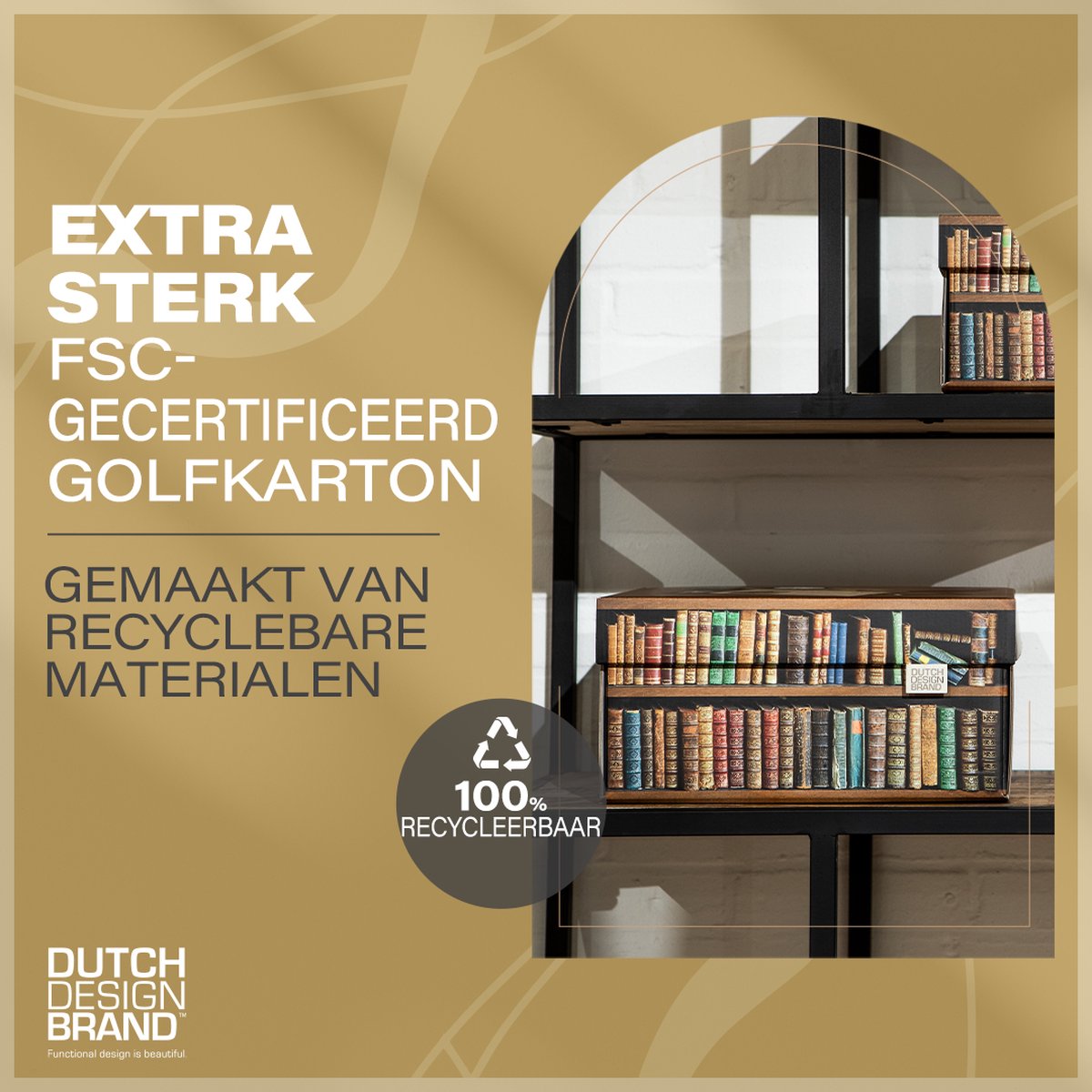 Dutch Design Brand - Dutch Design Storage Box Medium - Opbergdoos ...