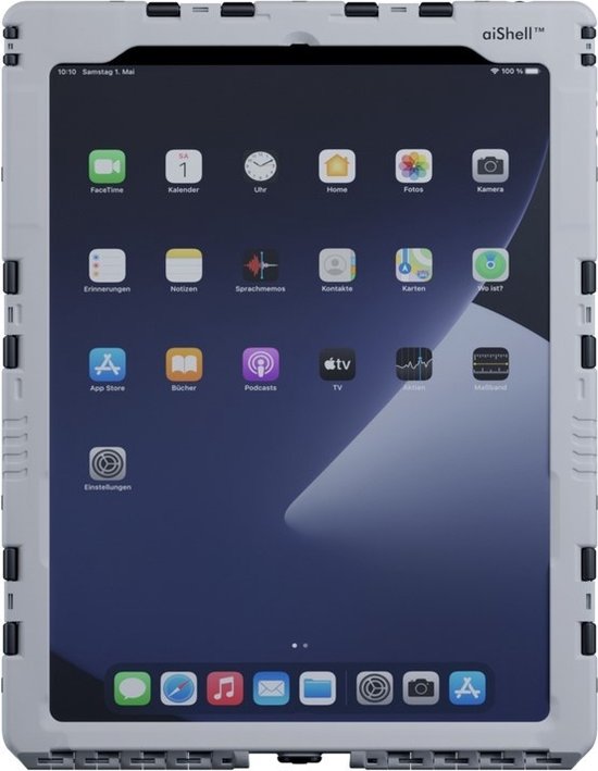 aiShell 12 heavy duty case iPad 12.9 (gen 3-6) Kleurkeuze | bol