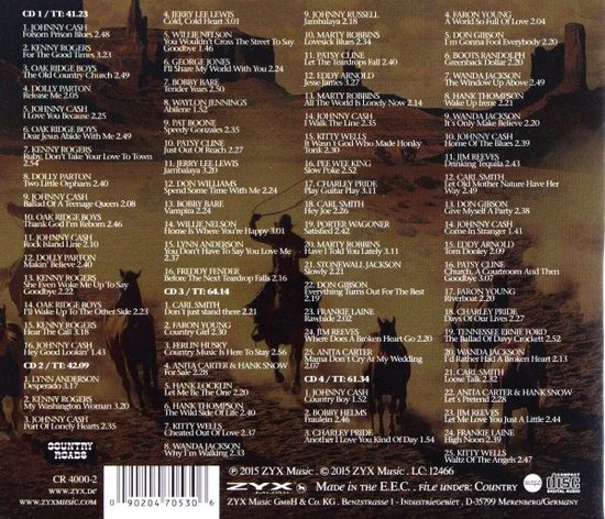 Country & Western: Golden Hits, various artists | CD (album) | Muziek | bol