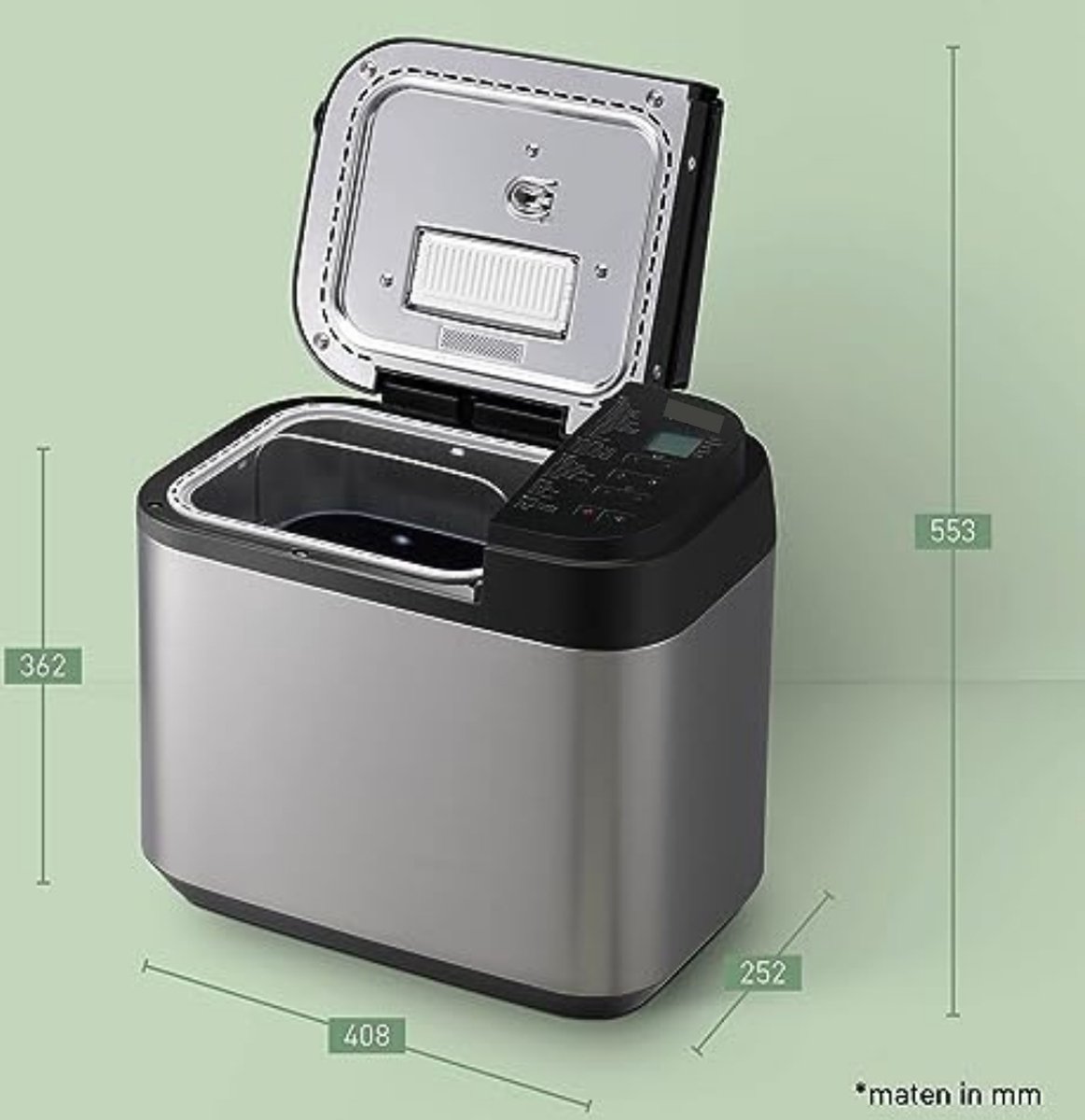 Gratyfied - broodbakmachine - broodsnijmachine - broodbakmachines | bol