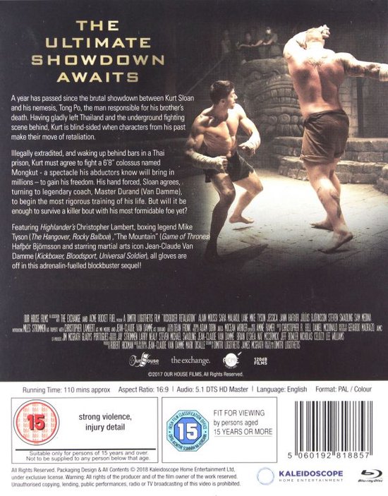 Kickboxer: Retaliation (Blu-ray), Alain Moussi | Dvd's | bol