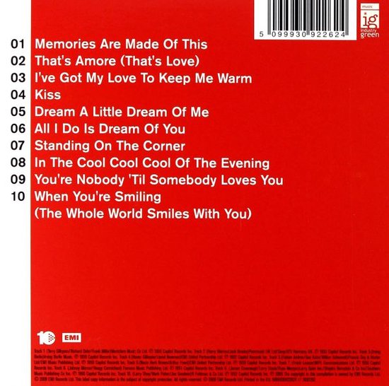 Dean Martin: 10 Greatest Songs (ecopack) [CD], Dean Martin | CD (album ...