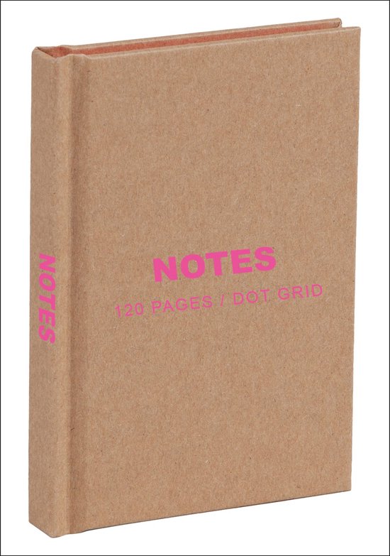Kraft Series- Kraft and Pink Mini Notebook | 9781623259433 | Boeken | bol