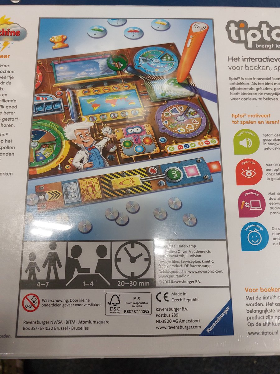 tiptoi® spel De weermachine - Ravensburger - Leersysteem | bol.com