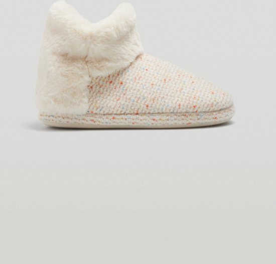 Dames sloffen huis | extra warm | creme | kwaliteit YM | bol