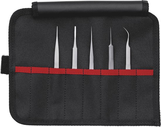 KNIPEX precisie-pincetten-set, 5-delig | bol