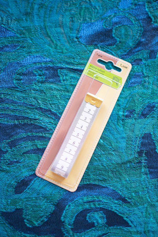 Lintmeter - naai liniaal lat - naaien accessoires naaibenodigdheden | bol