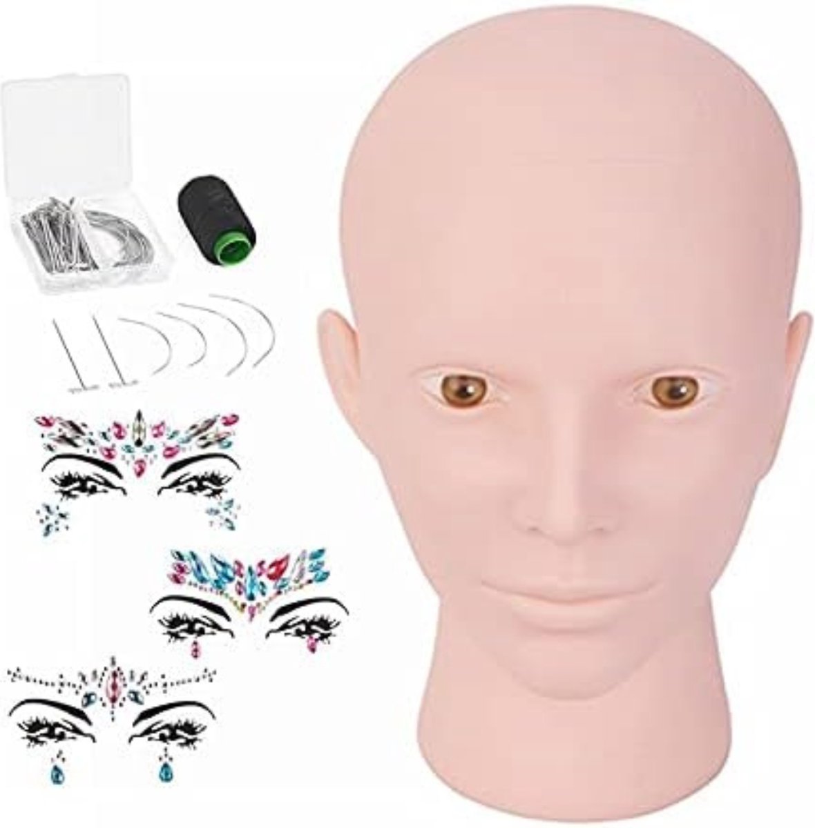Gratyfied- Mannequin hoofd- Piepschuim hoofd- Paspop hoofd | bol.com