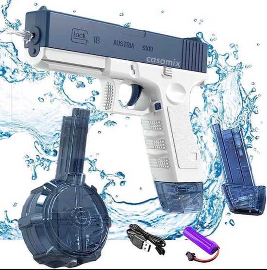 Casamix water pistool - Water Blaster- Elektrisch Waterpistool - met 2 ...