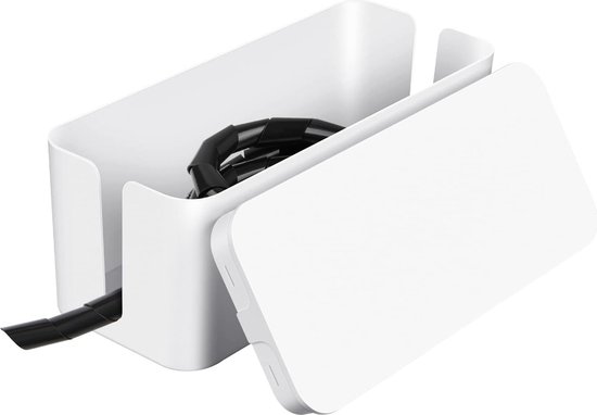 Kabelbox, groot, met 1,5 m kabelslang, 32,0 x 13,5 x 12,7 cm ...