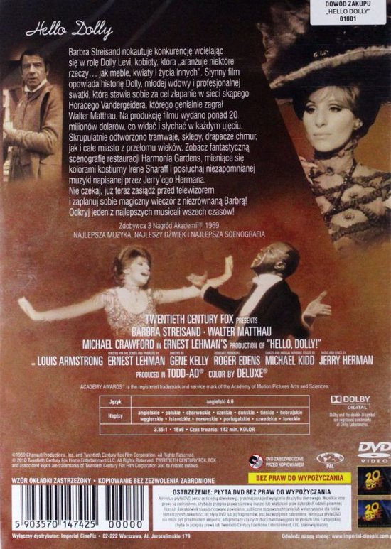 Hello, Dolly! [DVD] (Dvd), Lisa Todd | Dvd's | bol.