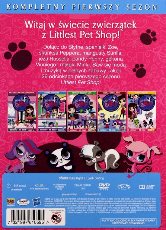 Littlest Pet Shop [5DVD] (Dvd), Ashleigh Ball | Dvd's | bol