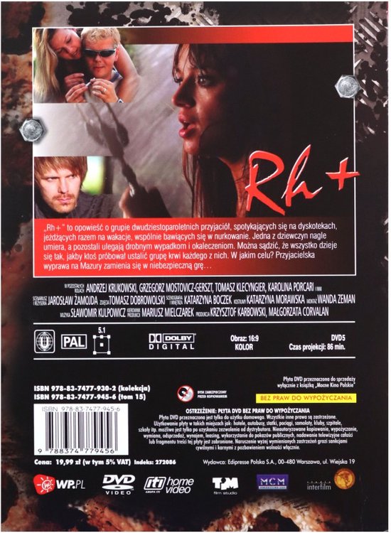 Rh+ [DVD] (Dvd), Anna Przybylska | Dvd's | bol