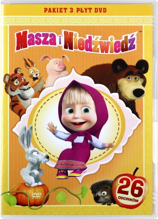 Masha i Medved [3DVD] (Dvd), Alina Kukushkina | Dvd's | bol