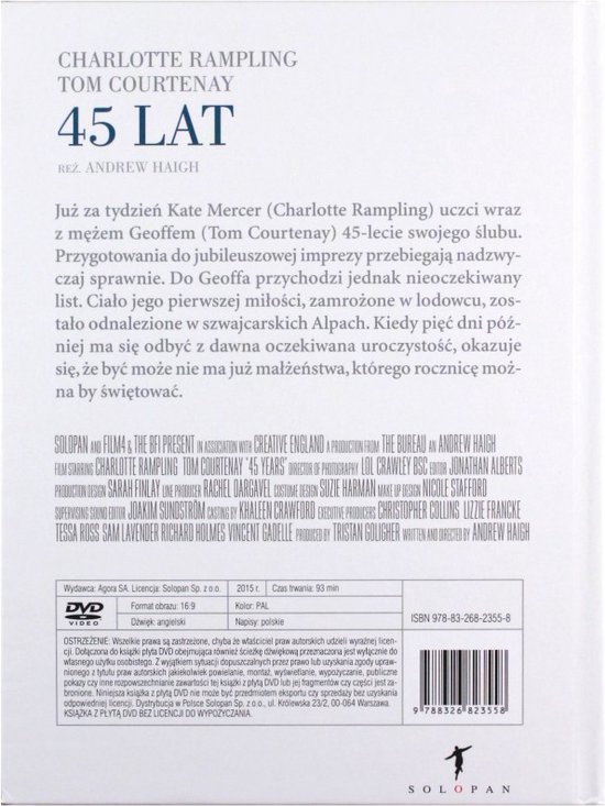 45 Years [DVD] (Dvd), Tom Courtenay | Dvd's | bol