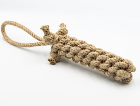 Henneptouw Speelgoed - Boat Fender Hemp Rope Dog Toy - Large | bol