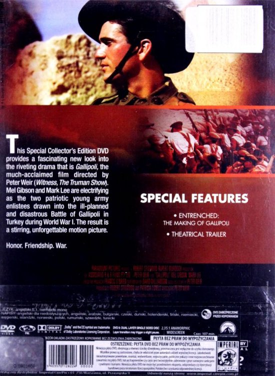 Gallipoli [DVD] (Dvd), Bill Kerr | Dvd's | bol