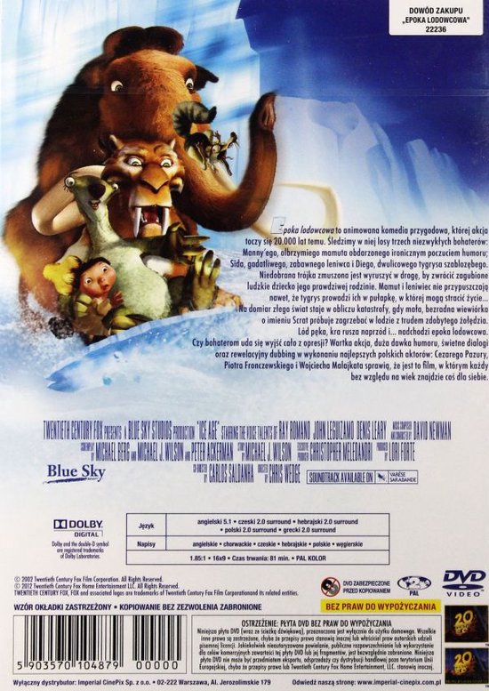 Ice Age [DVD] (Dvd), John Leguizamo | Dvd's | bol.com
