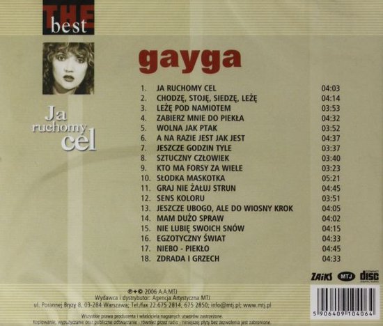 Best: Ja Ruchomy Cel, Gayga | Muziek | bol