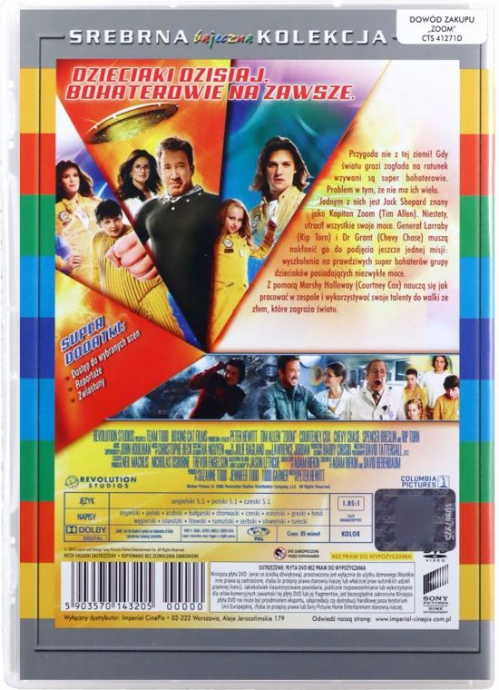 Zoom: Academy for Superheroes [DVD] (Dvd), Courteney Cox | Dvd's | bol