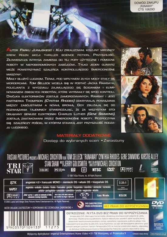 Runaway [DVD] (Dvd), Cynthia Rhodes | Dvd's | bol