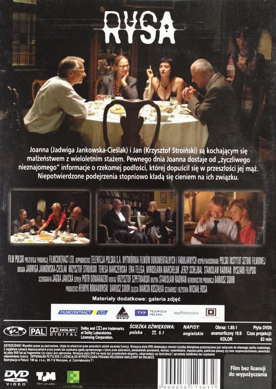 Rysa [DVD] (Dvd), Jadwiga Jankowska-Cieslak | Dvd's | bol