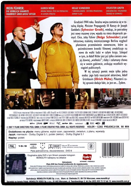 Mein Führer [DVD] (Dvd), Ulrich Mühe | Dvd's | bol